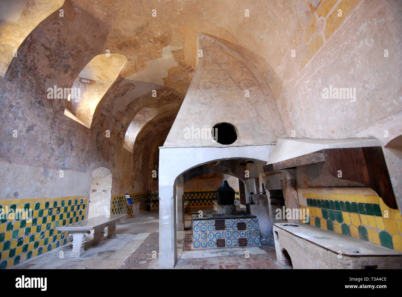 the large kitchen of saint lawrence charterhouse certosa di san lorenzo ...