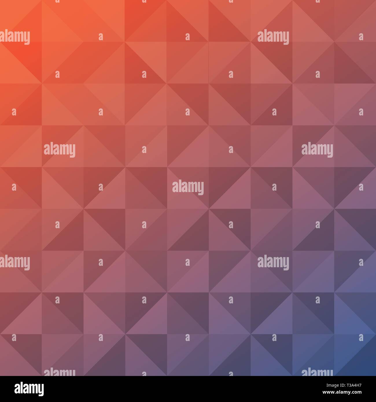 Infinite Multi Tone Color Triangle Shape in Pyramid Pattern with ...