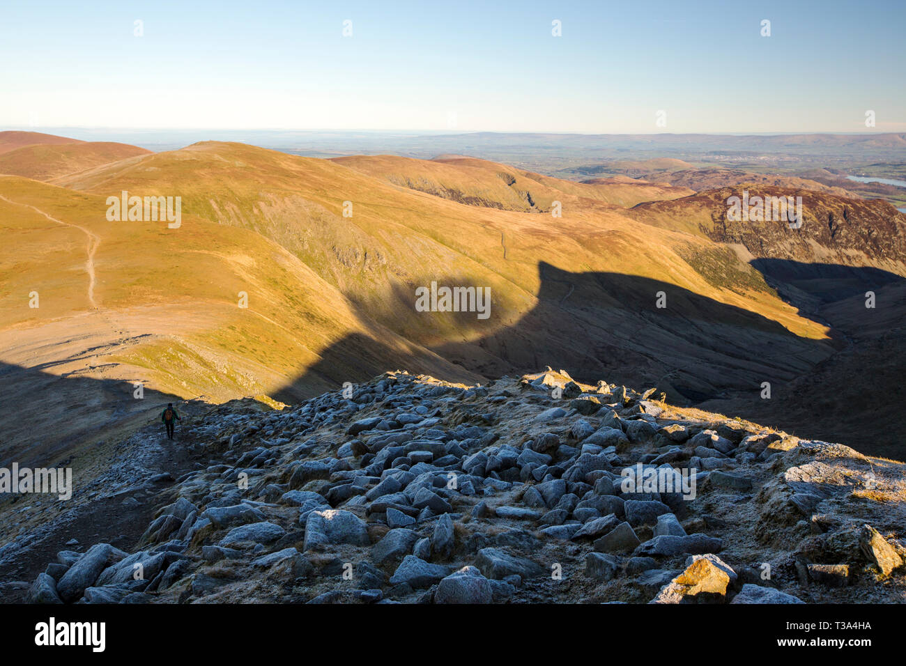Frost on the summit of Helvellyn, Lake District, UK Stock Photo - Alamy
