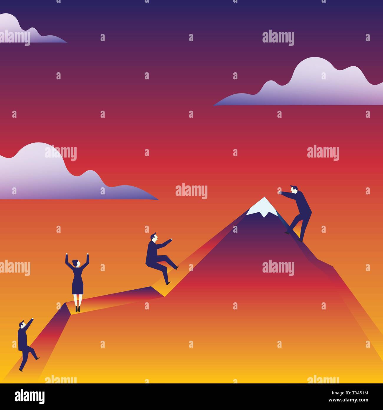 Mountain Climbing Graphics