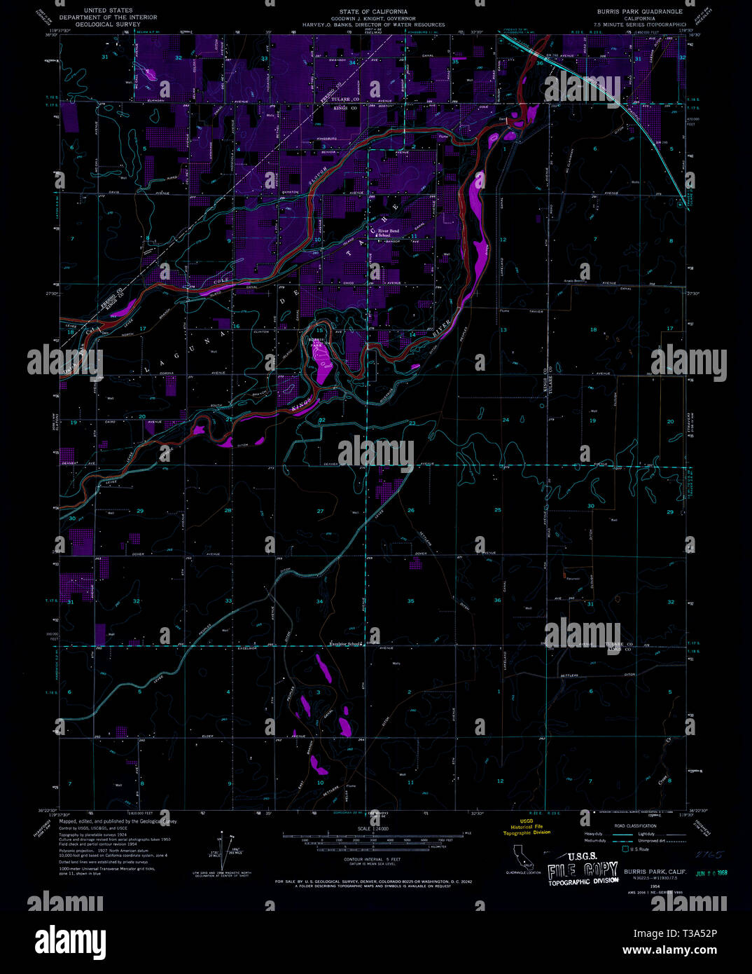 Map of burris hi-res stock photography and images - Alamy