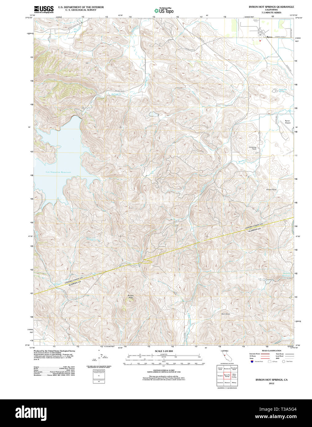 Byron hot springs hi-res stock photography and images - Alamy