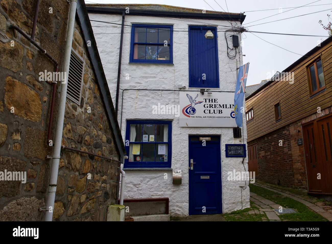 The Gremlin House, Penzance, Cornwall, England Stock Photo - Alamy