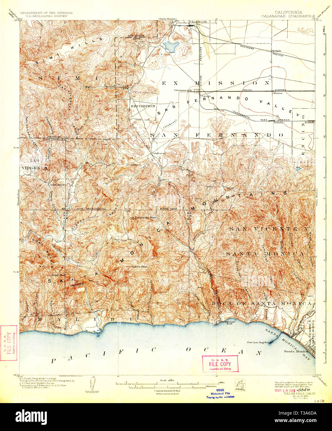 Calabasas ca map hi-res stock photography and images - Alamy