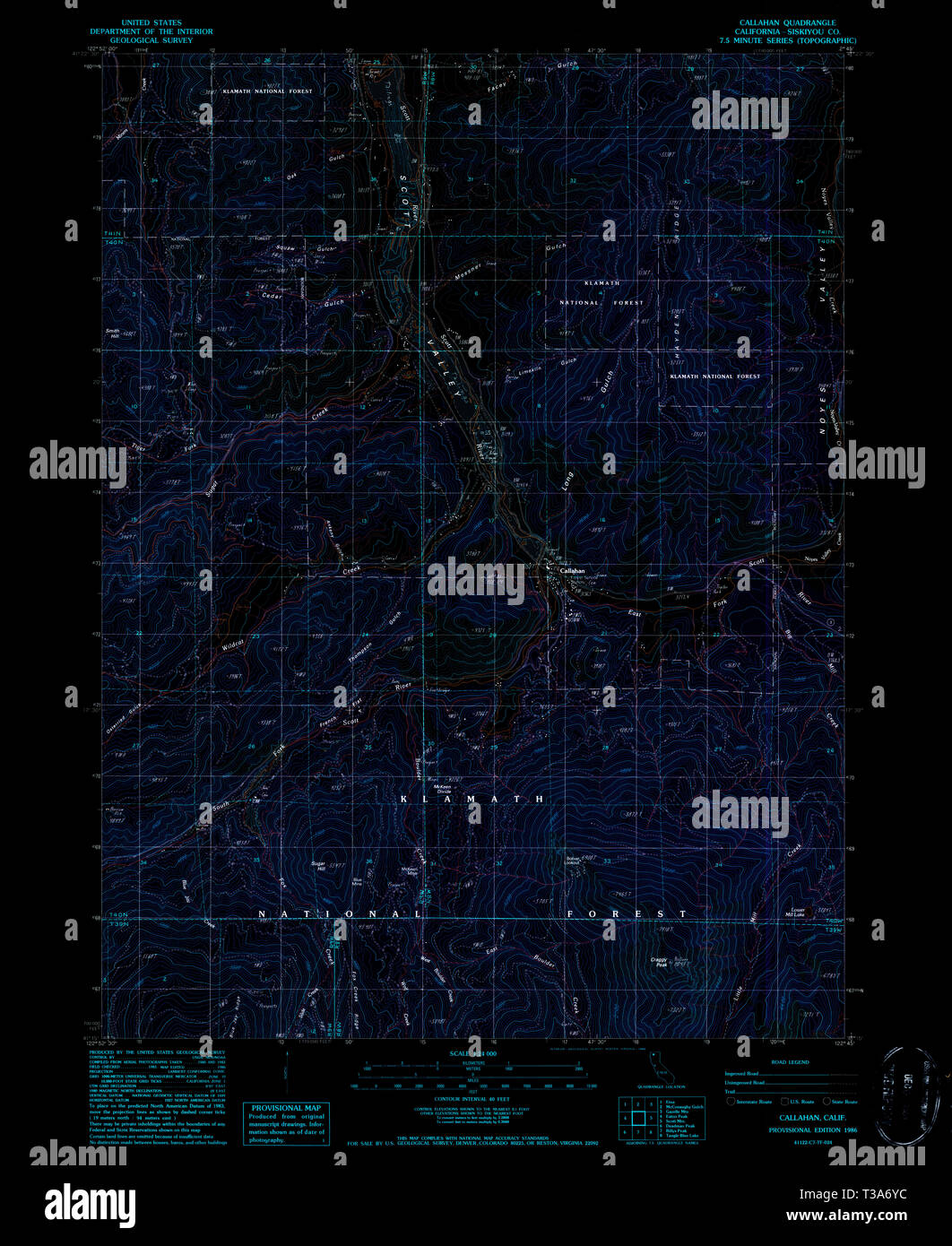 Map of callahan hi-res stock photography and images - Alamy