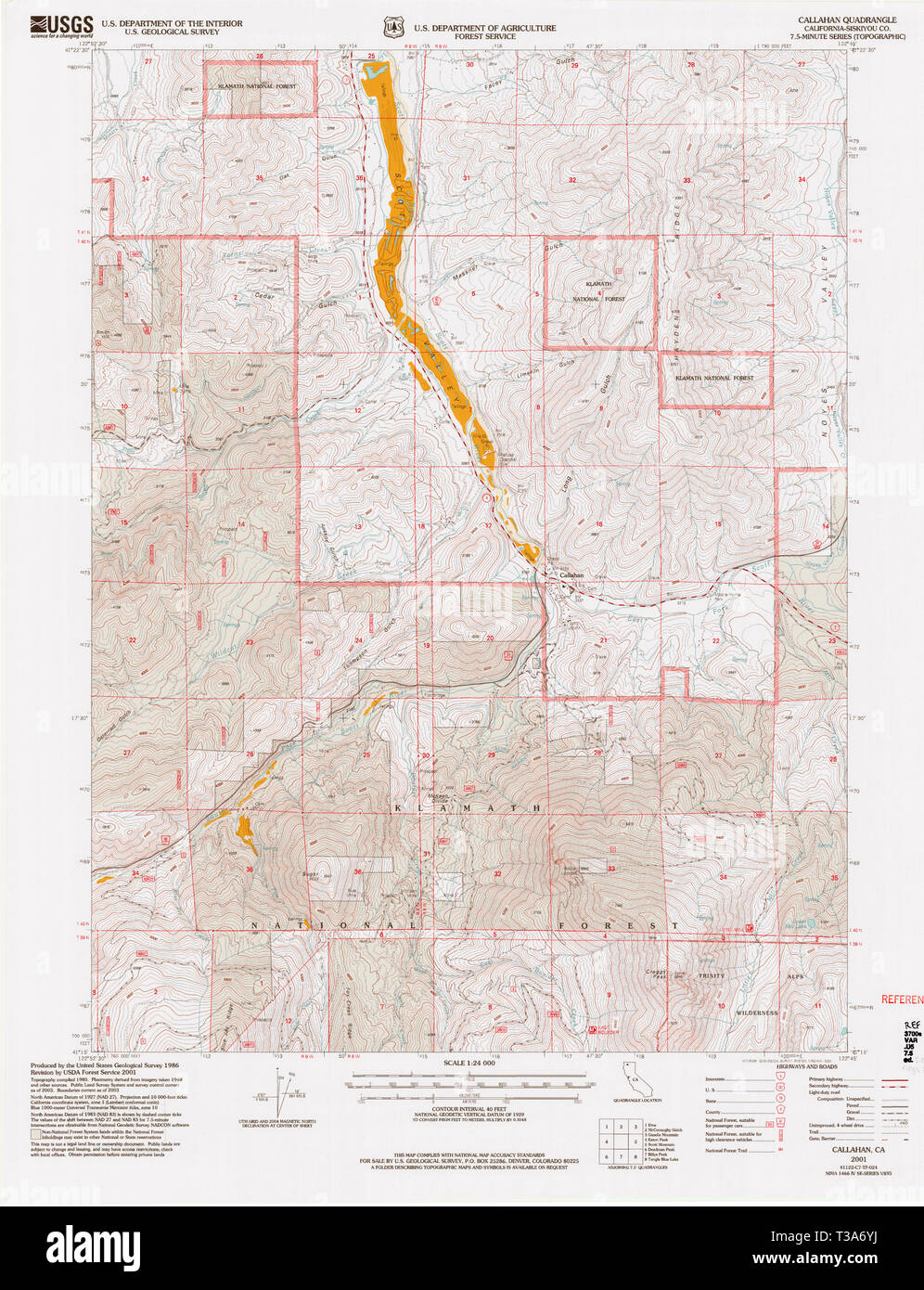 Map of callahan hi-res stock photography and images - Alamy