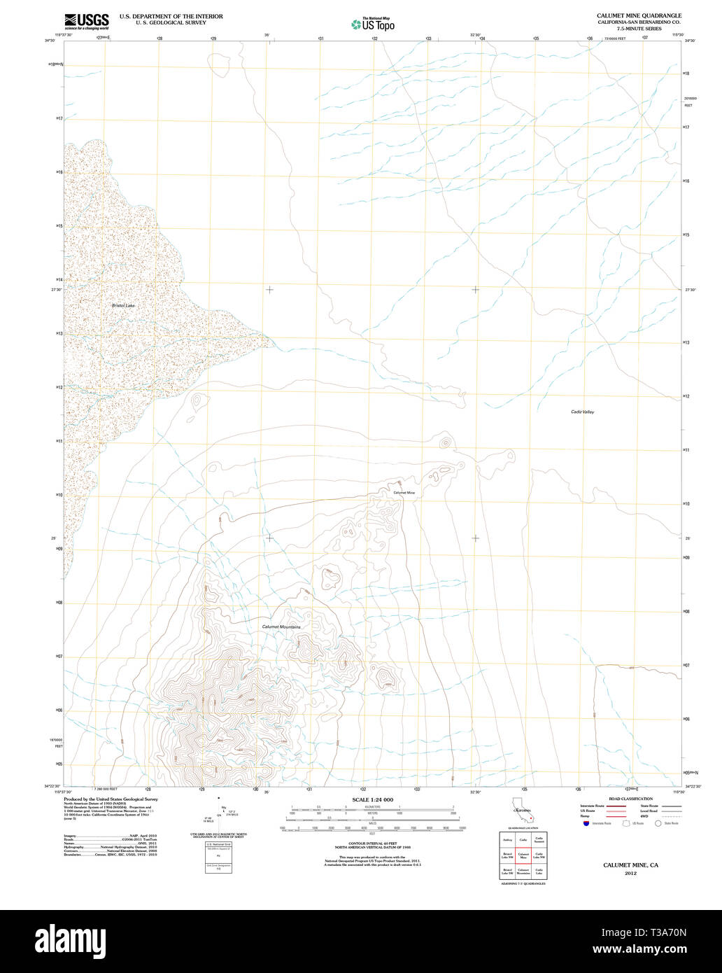 Map of calumet hi-res stock photography and images - Alamy