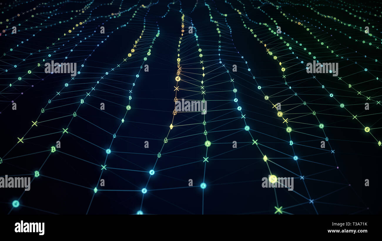 Cryptocurrency symbols hi-res stock photography and images - Alamy