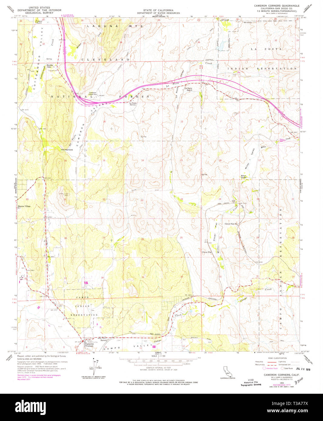 Cameron corners hi-res stock photography and images - Alamy