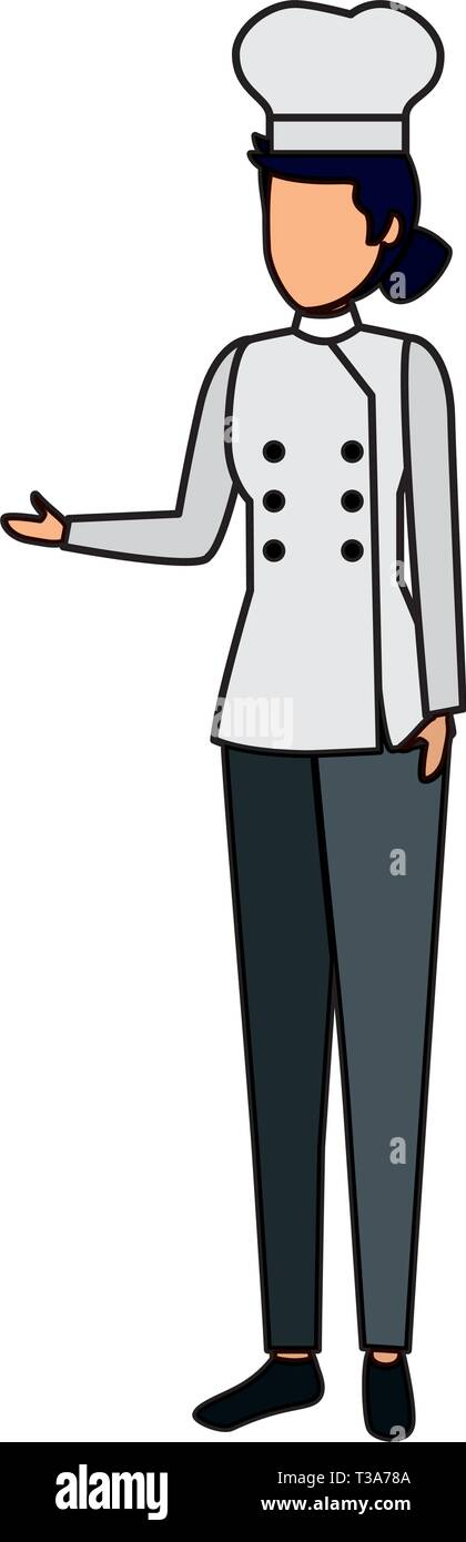 young female chef avatar character Stock Vector Image & Art - Alamy