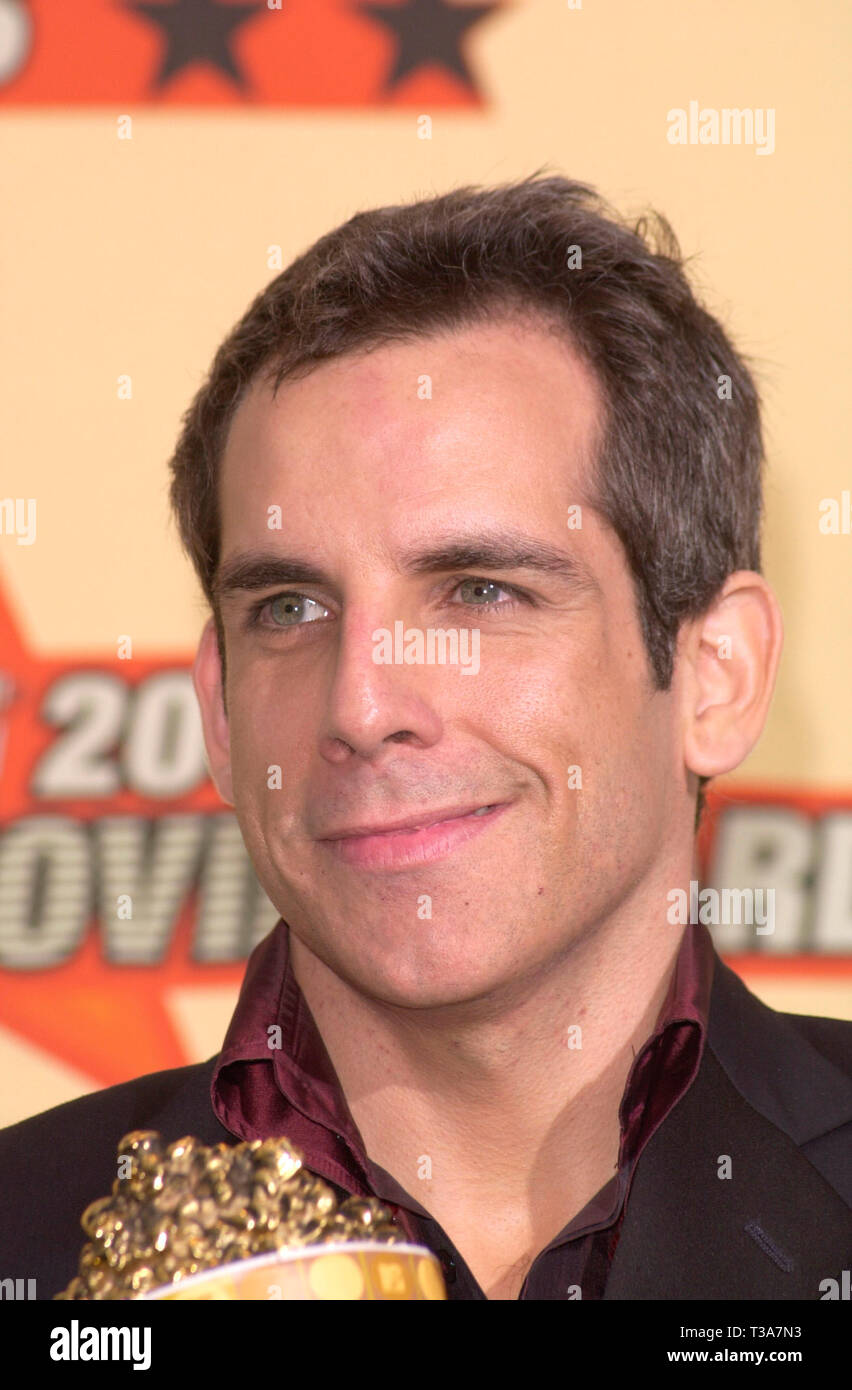 LOS ANGELES, CA. June 02, 2001: Actor BEN STILLER at the MTV Movie ...