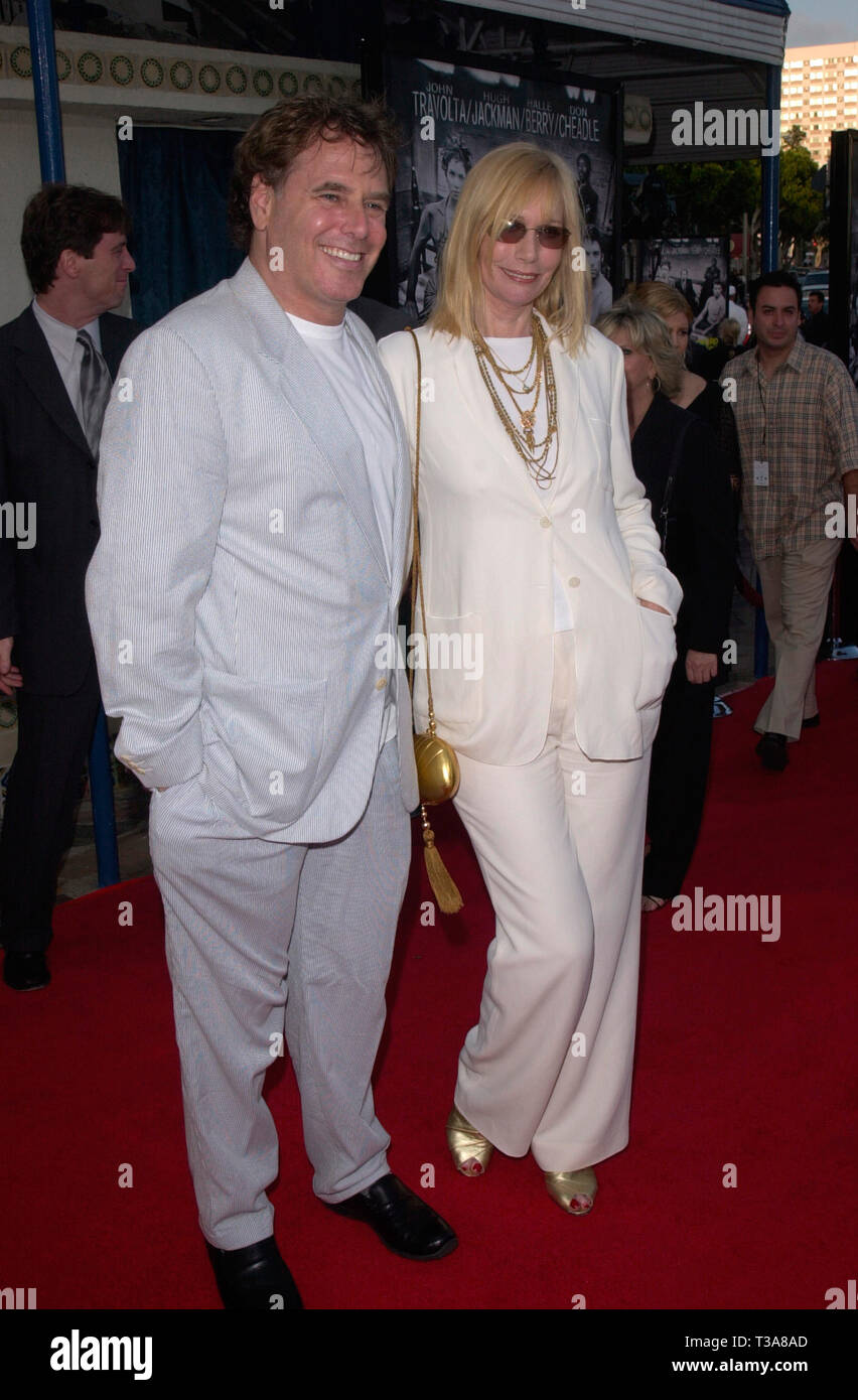 LOS ANGELES, CA. June 04, 2001: Actress SALLY KELLERMAN & producer ...