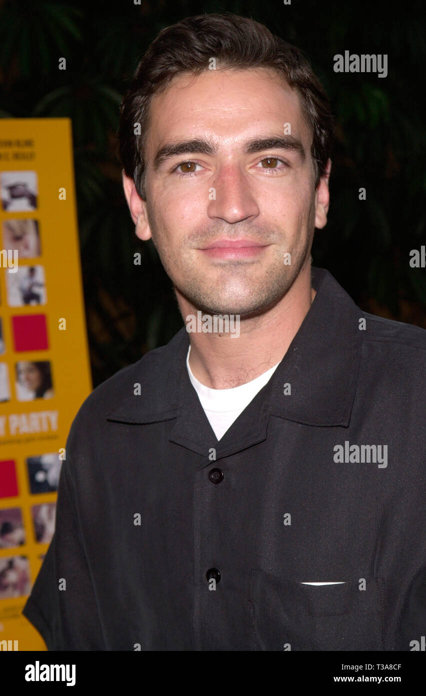 LOS ANGELES, CA. June 06, 2001: Actor BEN CHAPLIN at the Los Angeles ...