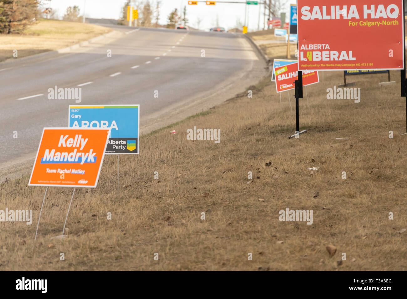 Elections canada polling station sign hi-res stock photography and ...