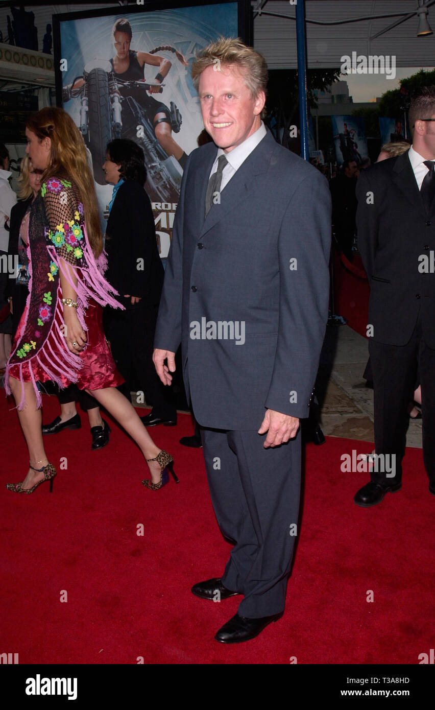 LOS ANGELES, CA. June 11, 2001: Actor GARY BUSEY at the world premiere ...
