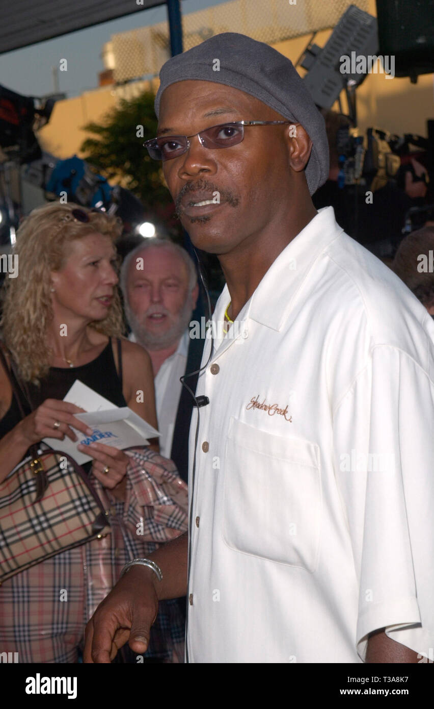 LOS ANGELES, CA. June 11, 2001: Actor SAMUEL L. JACKSON at the world ...