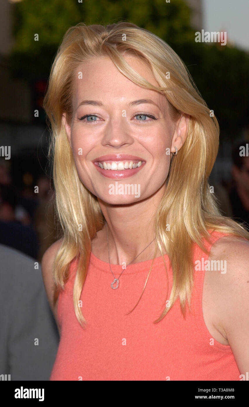 LOS ANGELES, CA. June 11, 2001: Actress JERI LYNN RYAN at the world premiere, in Los Angeles, of ...