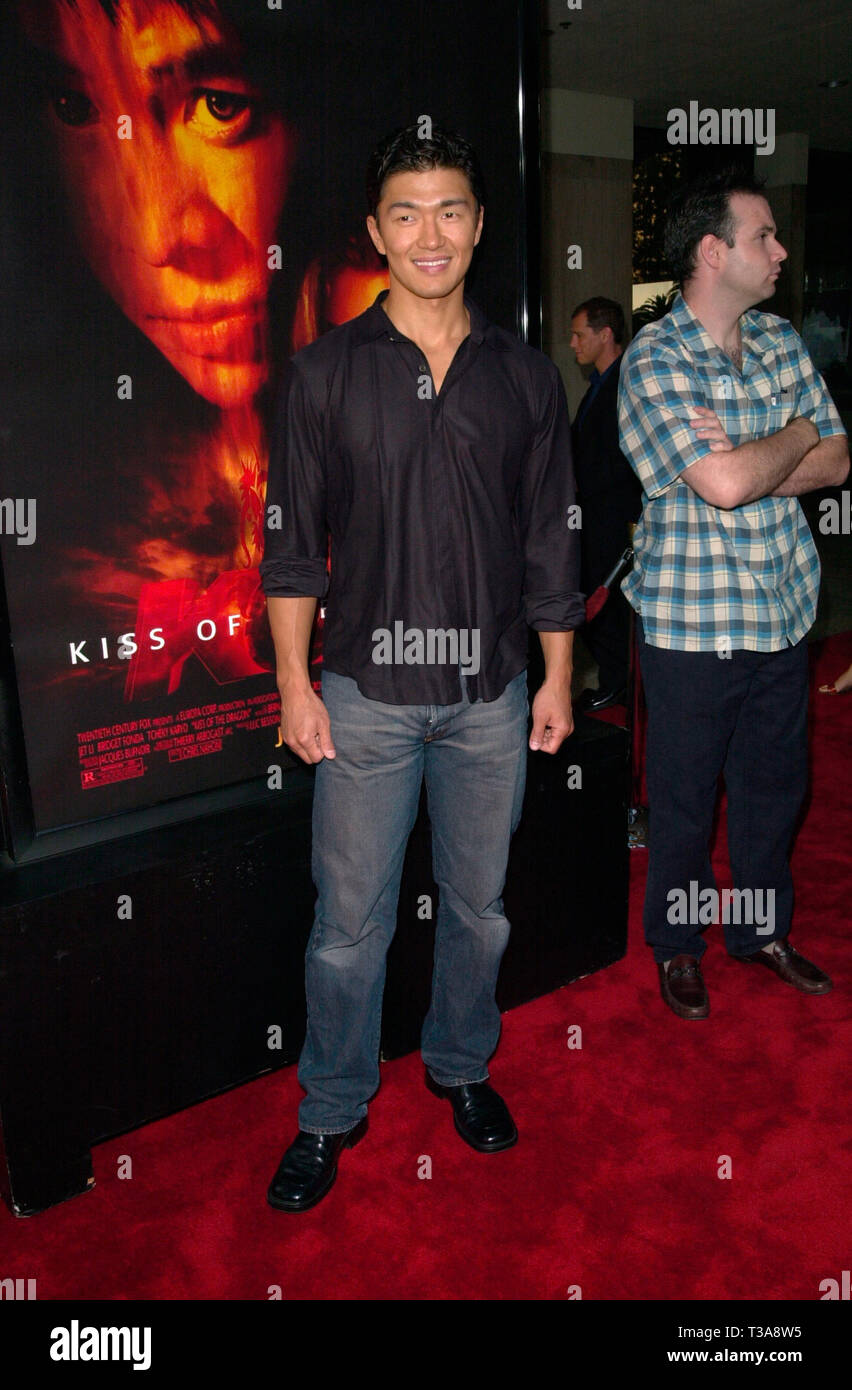 LOS ANGELES, CA. June 25, 2001: Actor RICK YUNE at the Los Angeles ...