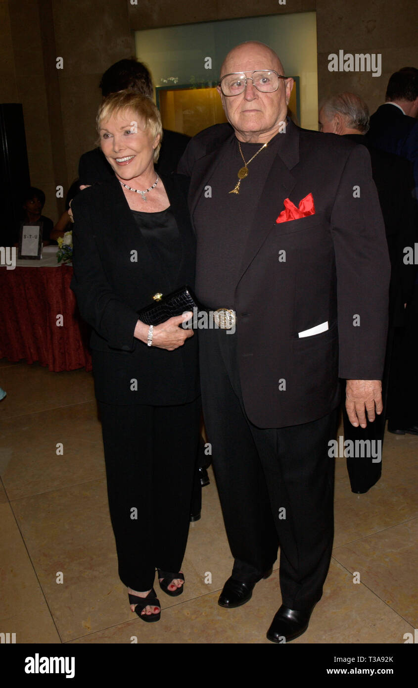 LOS ANGELES, CA. June 28, 2001: Actor ROD STEIGER & wife JOAN at the ...