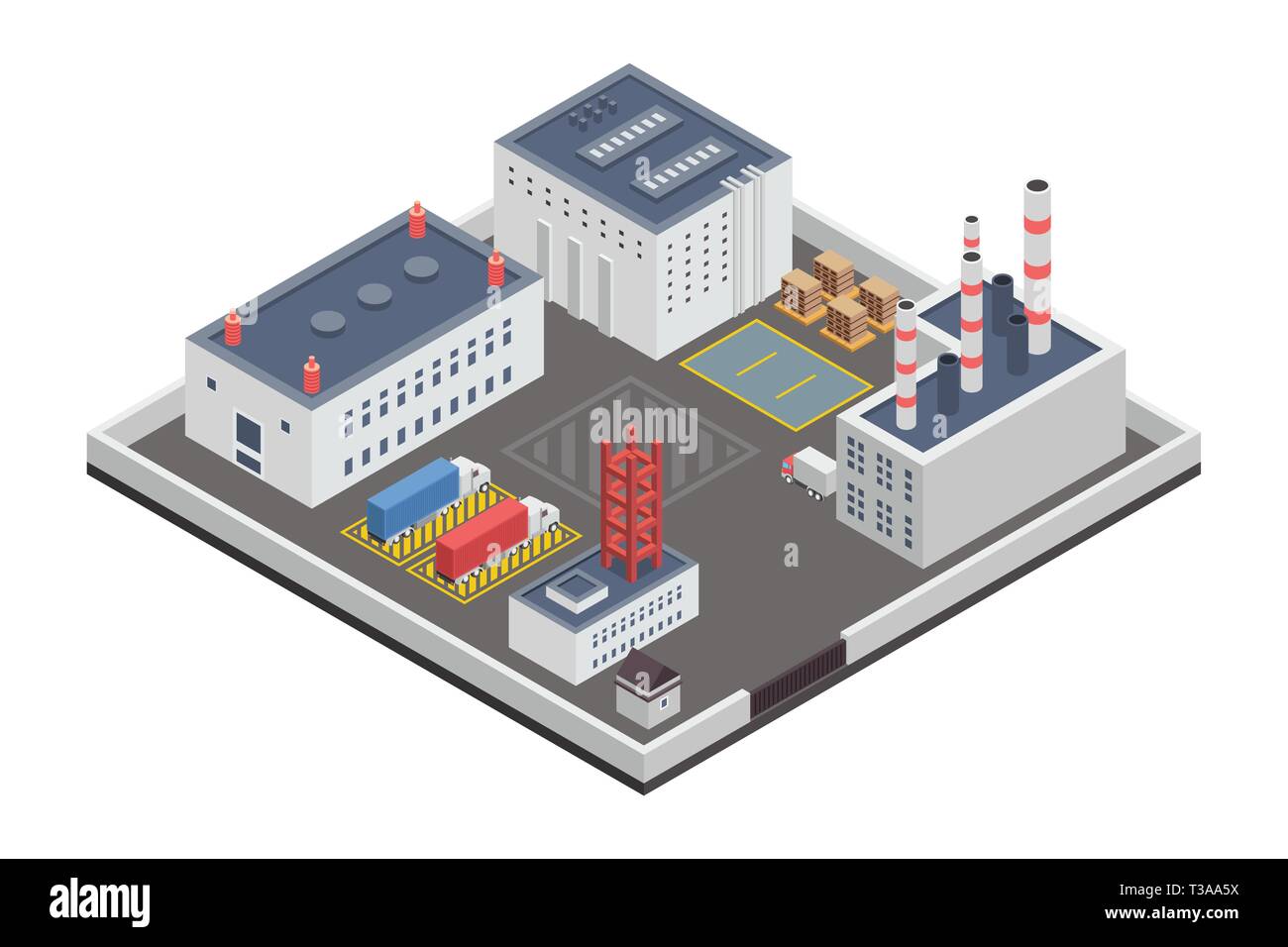 Plants manufacturing Cut Out Stock Images & Pictures - Alamy