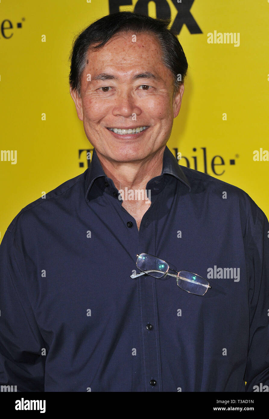 George Takei - 20th ann. Party The Simpsons at the Barker Hanger in Los ...