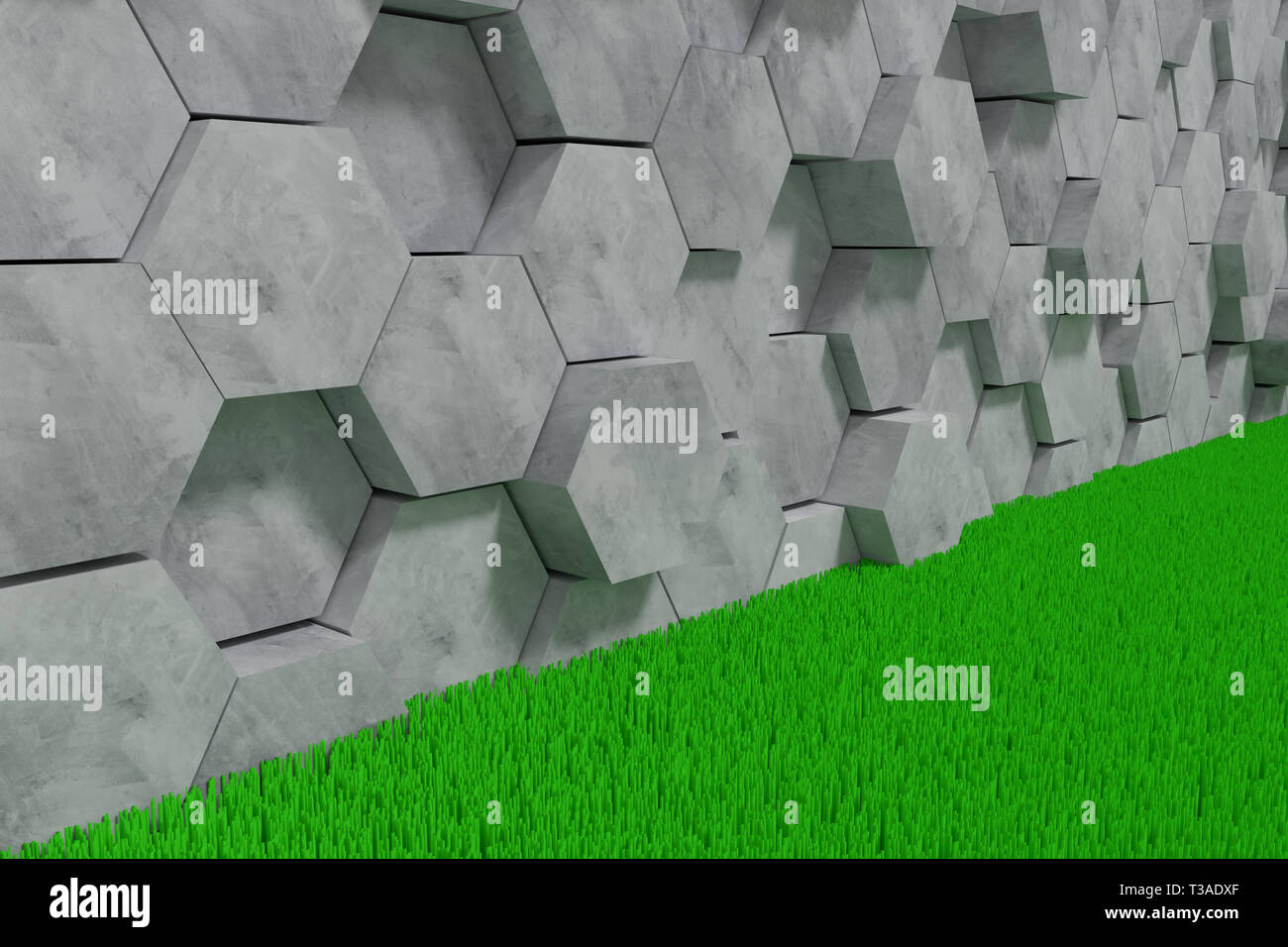 Hexagon shaped hi-res stock photography and images - Alamy