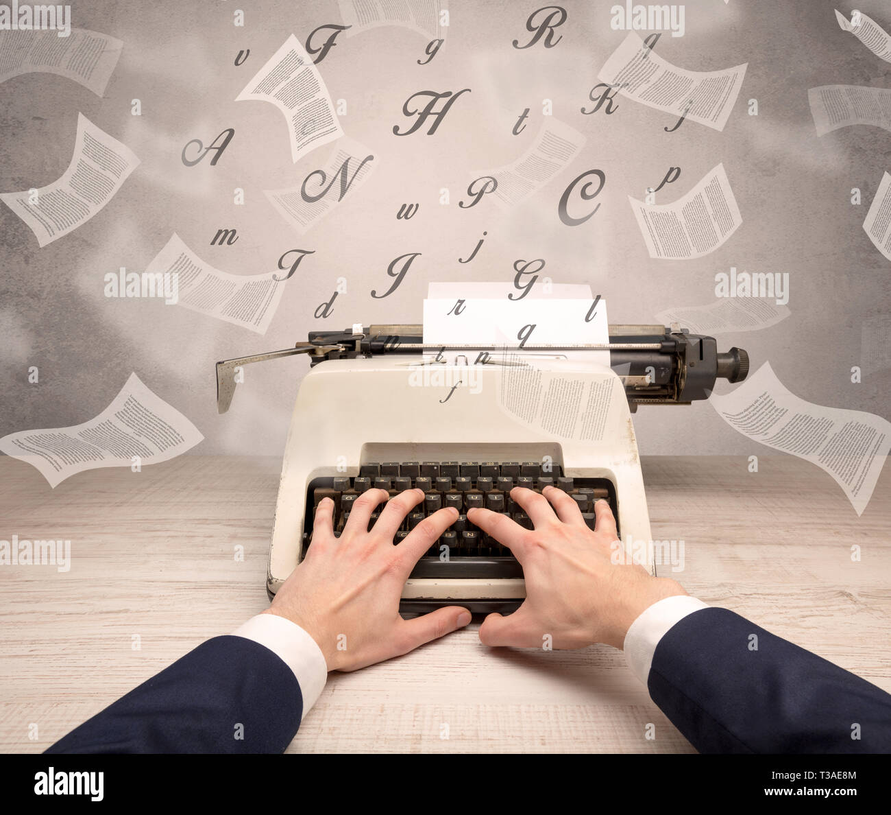 Their novel flying machine hi-res stock photography and images - Alamy
