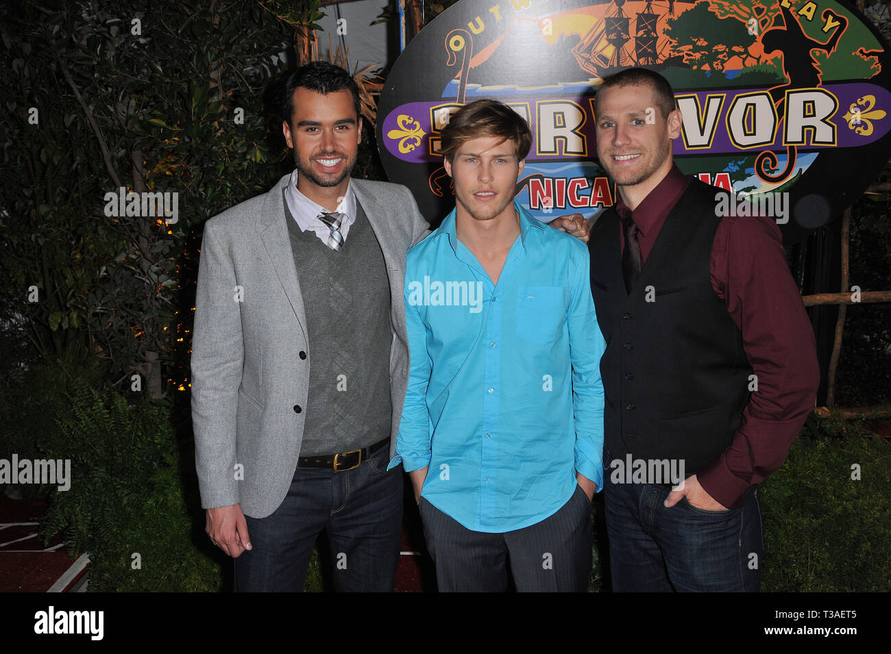 Judson 'fabio' Birza, Chase Rice, Matthew Lenahan - Survivor- Nicaragua ...