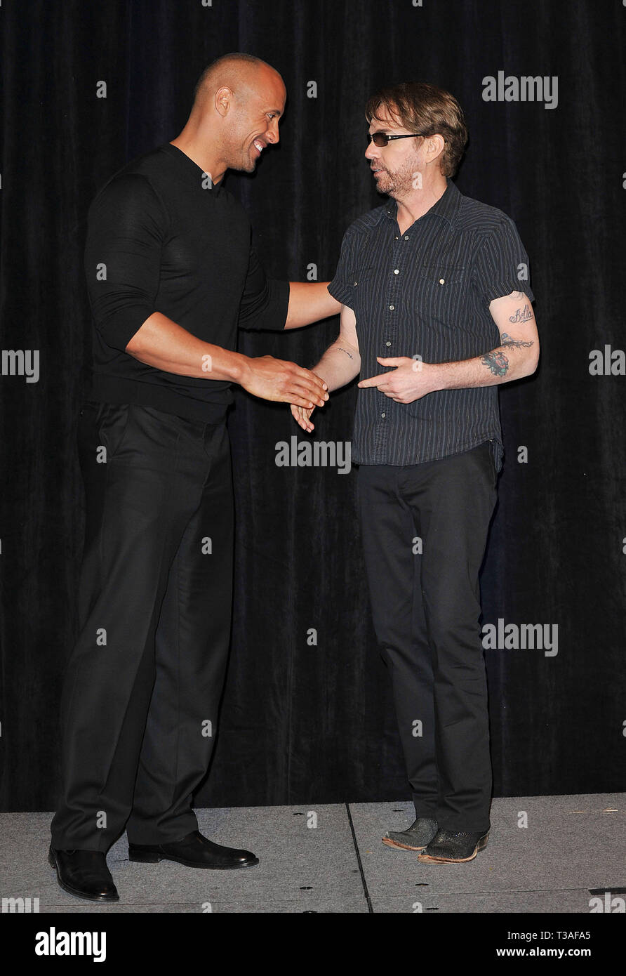 Dwayne Johnson Billy Bob Thornton 34 - CBS Films at Showest Luncheon at ...