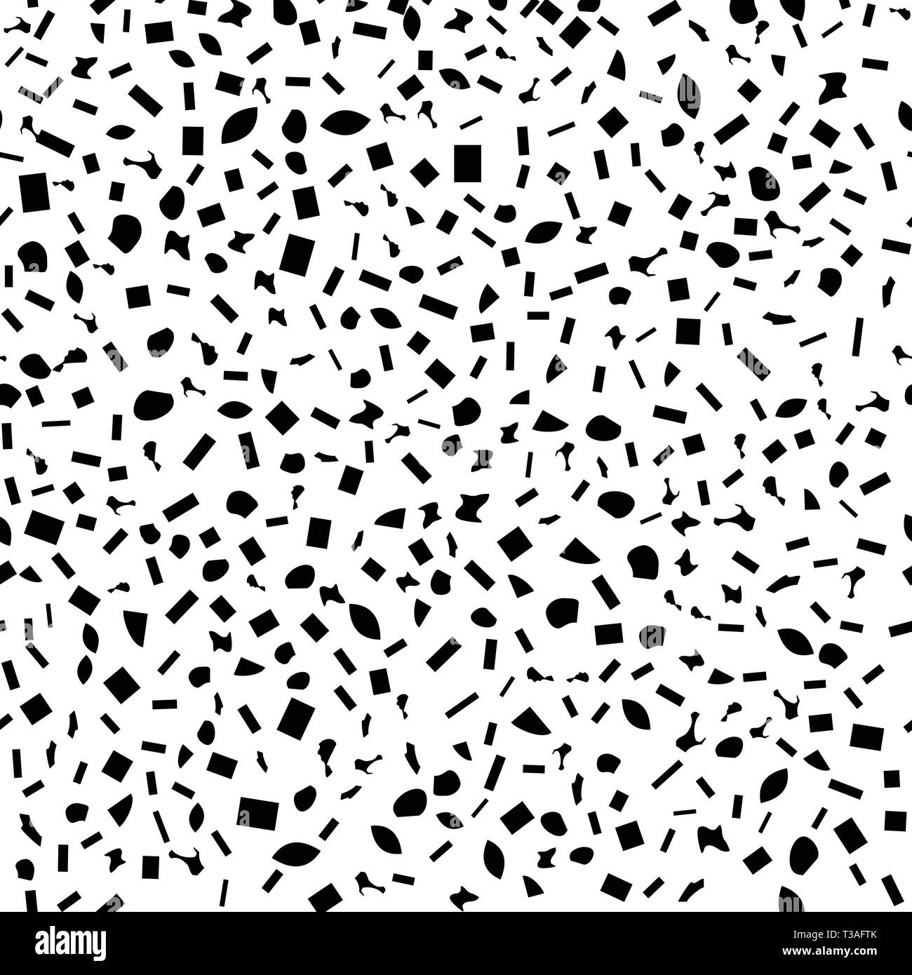 Seamless Black Distressed Grain Dust Texture Overlay. Grunge Urban ...