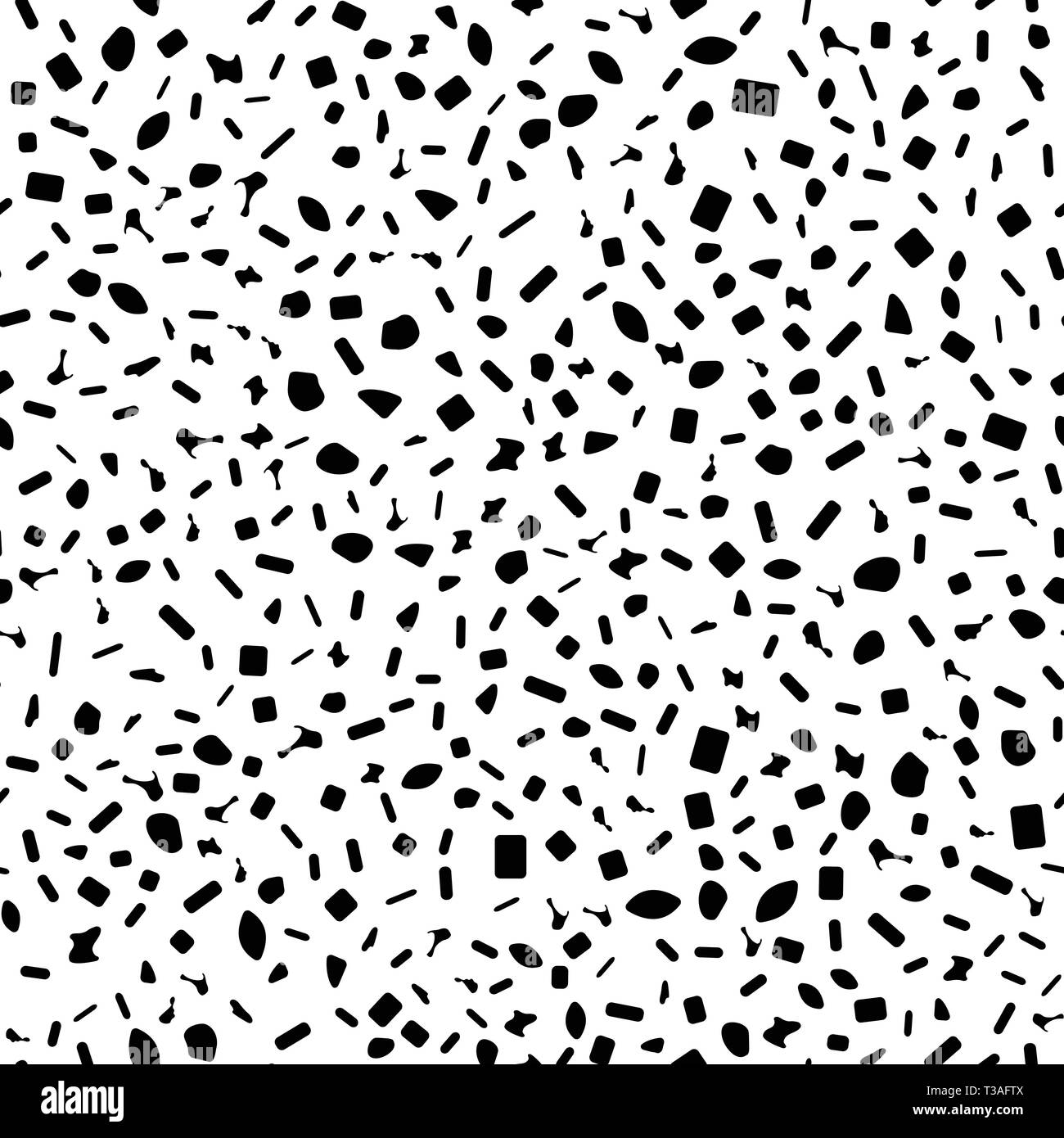 Seamless Black Distressed Grain Dust Texture Overlay. Grunge Urban ...