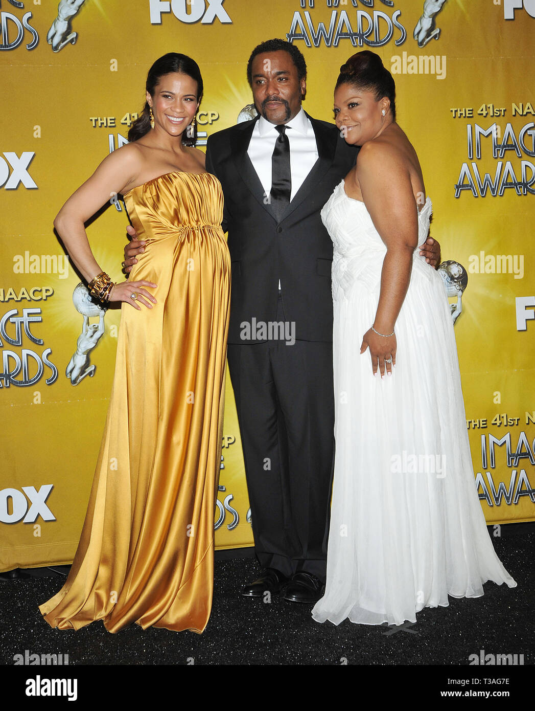 Paula Patton Lee Daniels Mo Nique 88 -.41st NAACP Image Awards at the ...
