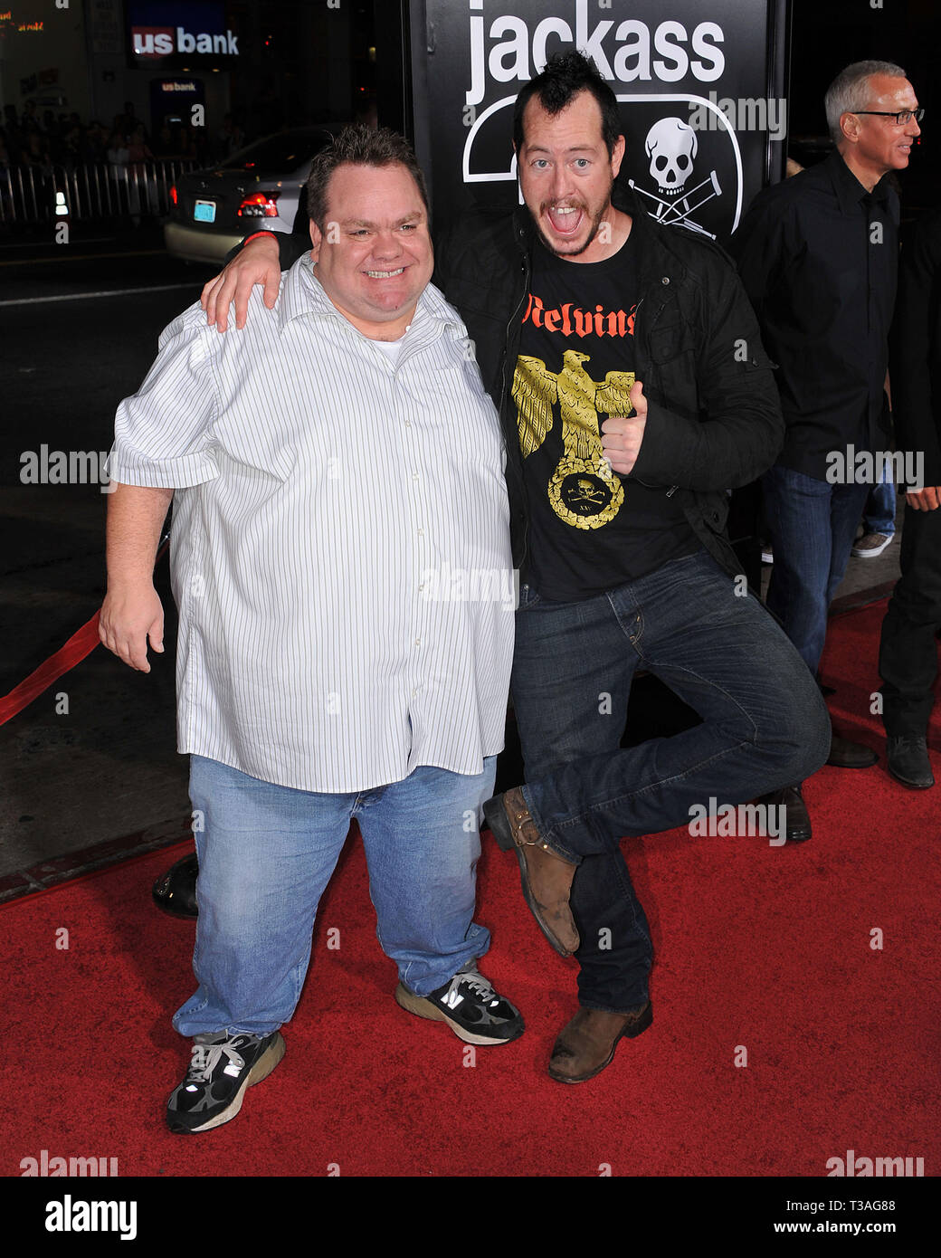 Preston Lacy and Ehren McGhehey - Jackass 3D Premiere at the Chinese ...