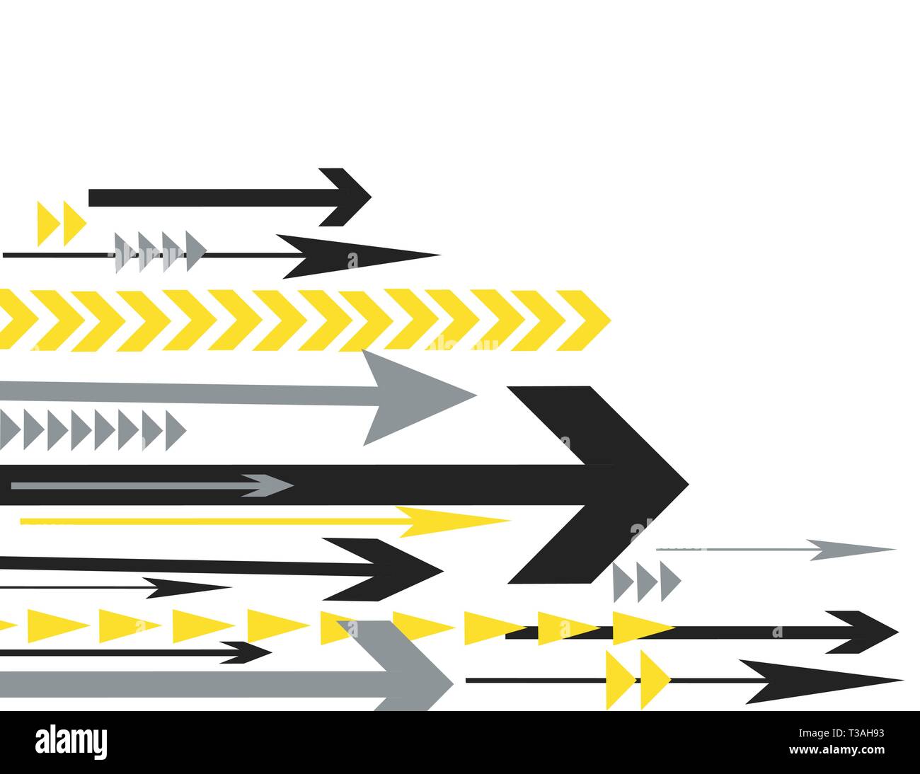 Stack of arrows Stock Vector Images - Alamy