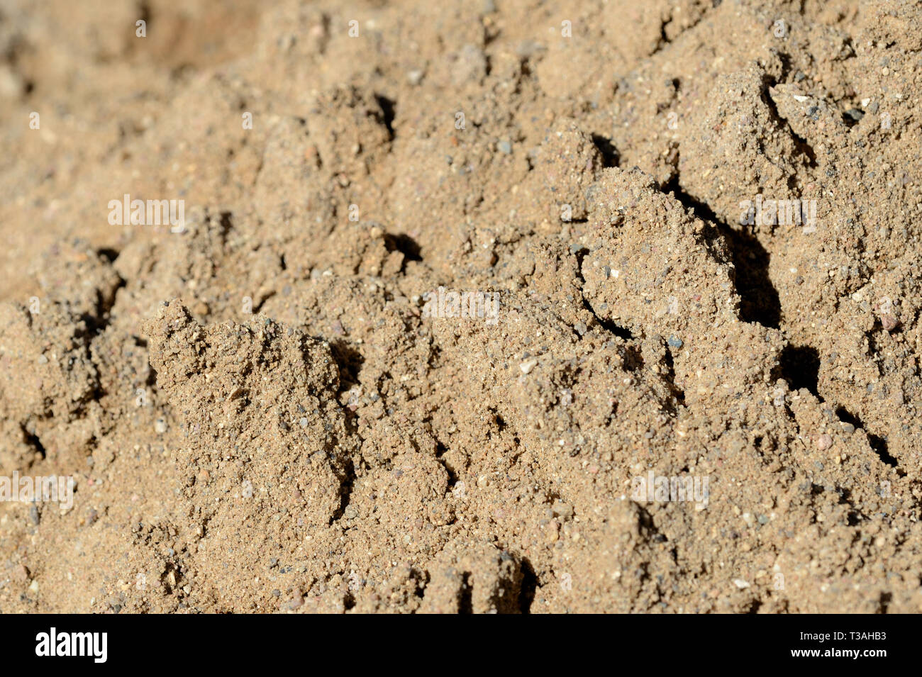 Texture of sand. Construction sand close up background Stock Photo - Alamy