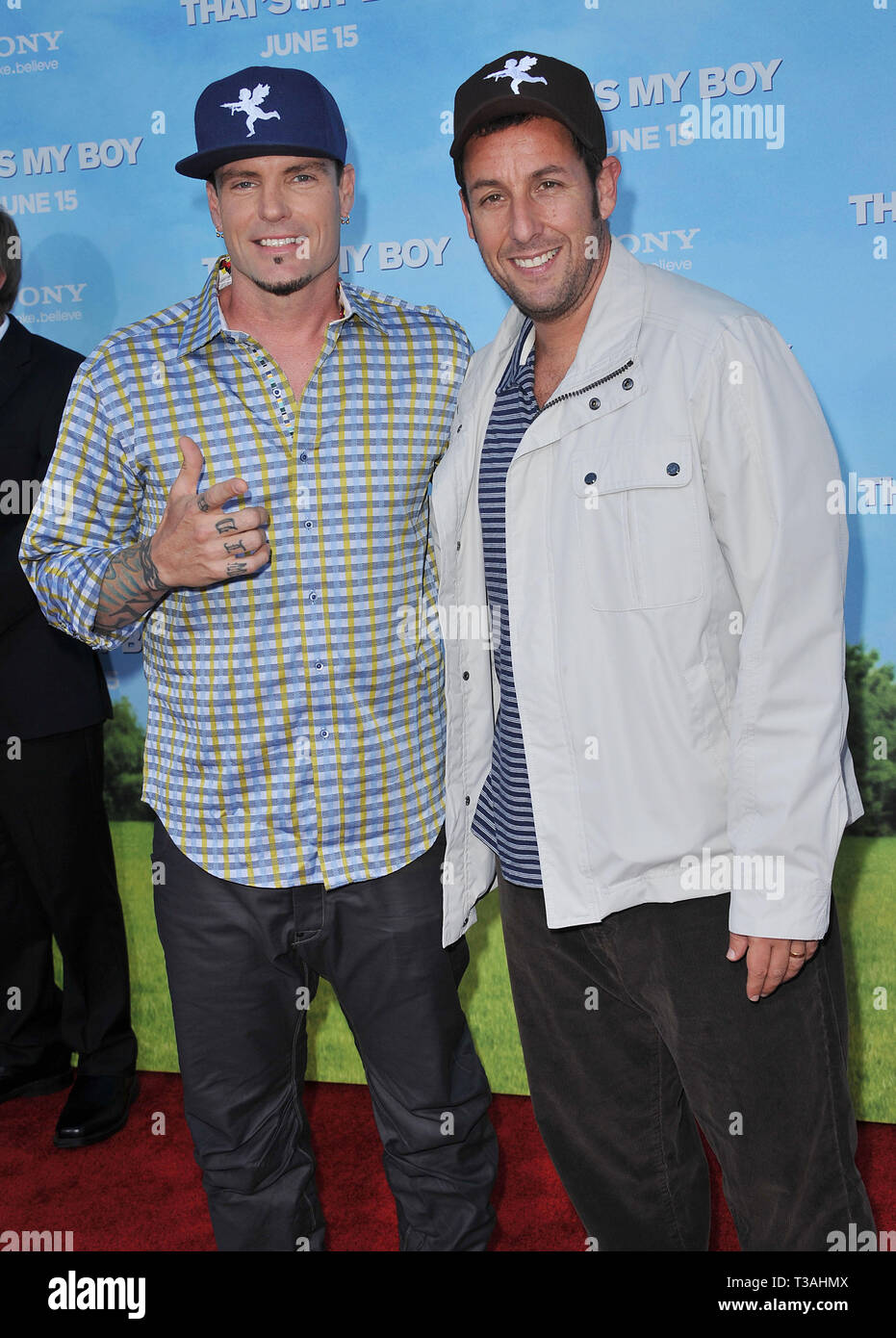 Adam sandler and Vanilla Ice - Robert Van Winkle at the That's My Boy ...
