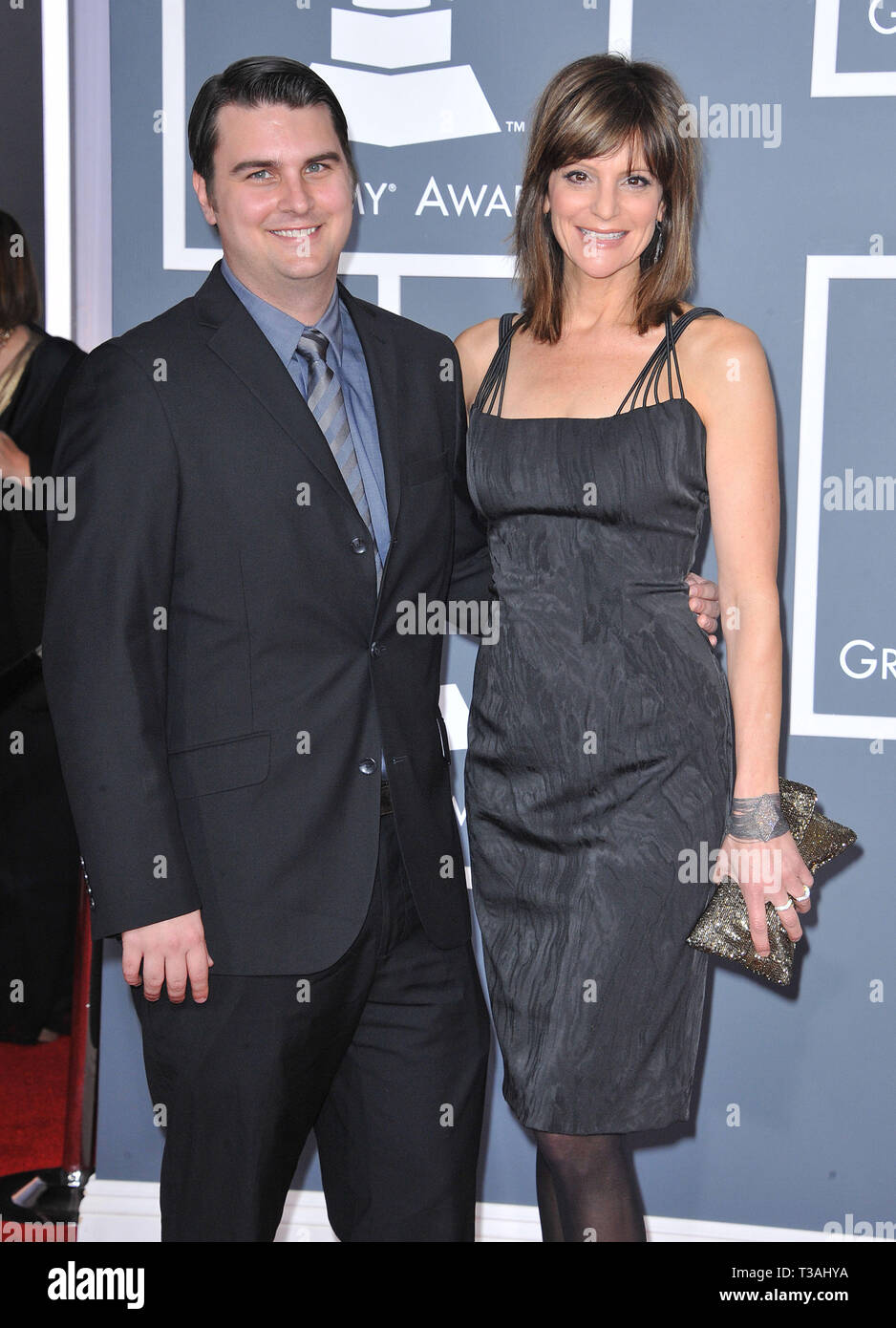 Anne Preven, Drew Pearson 60 at The 54th Annual GRAMMY Awards 2012 at ...