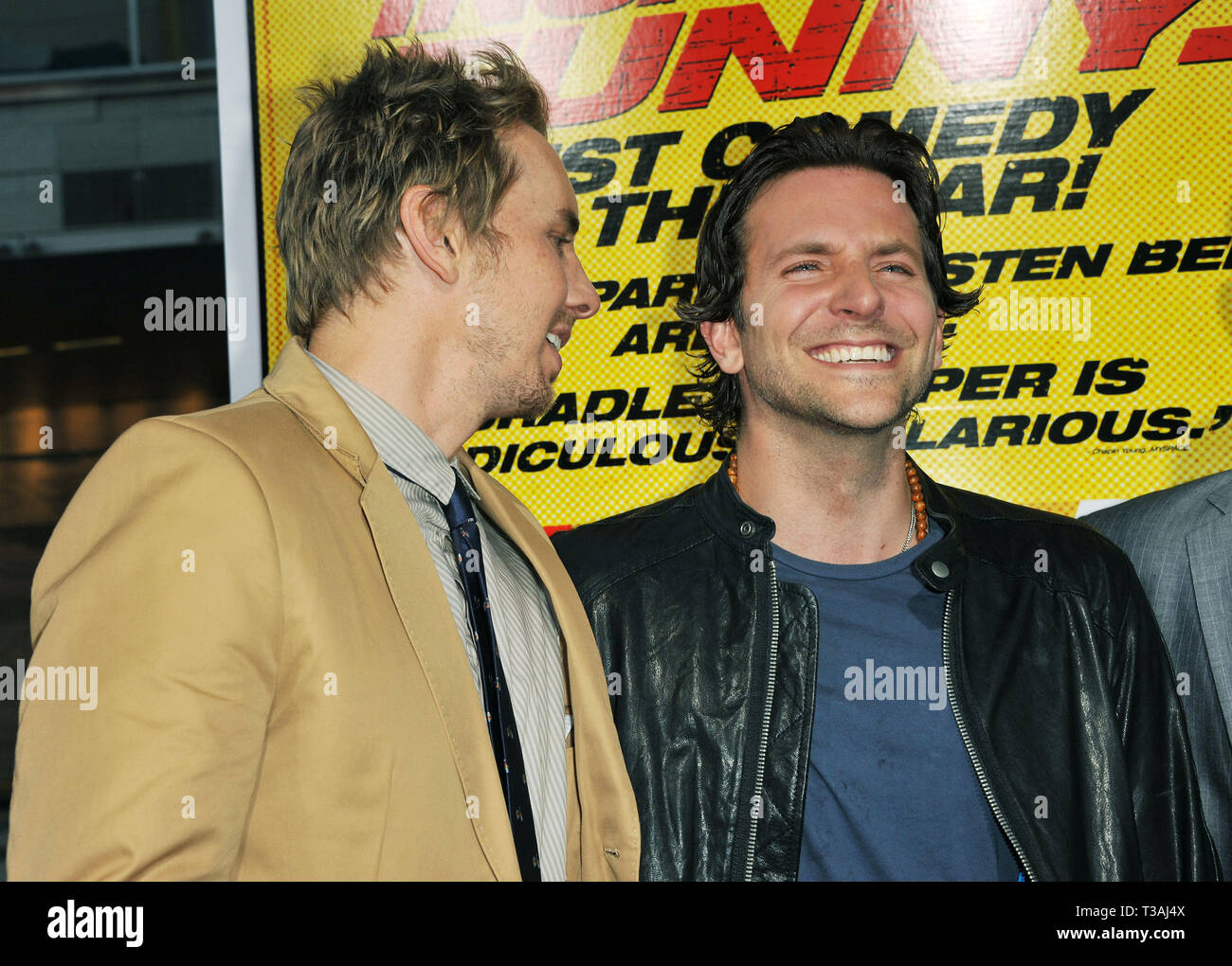 Dax Sheppard and Bradley Cooper at the Hit and Run Premiere at the ...