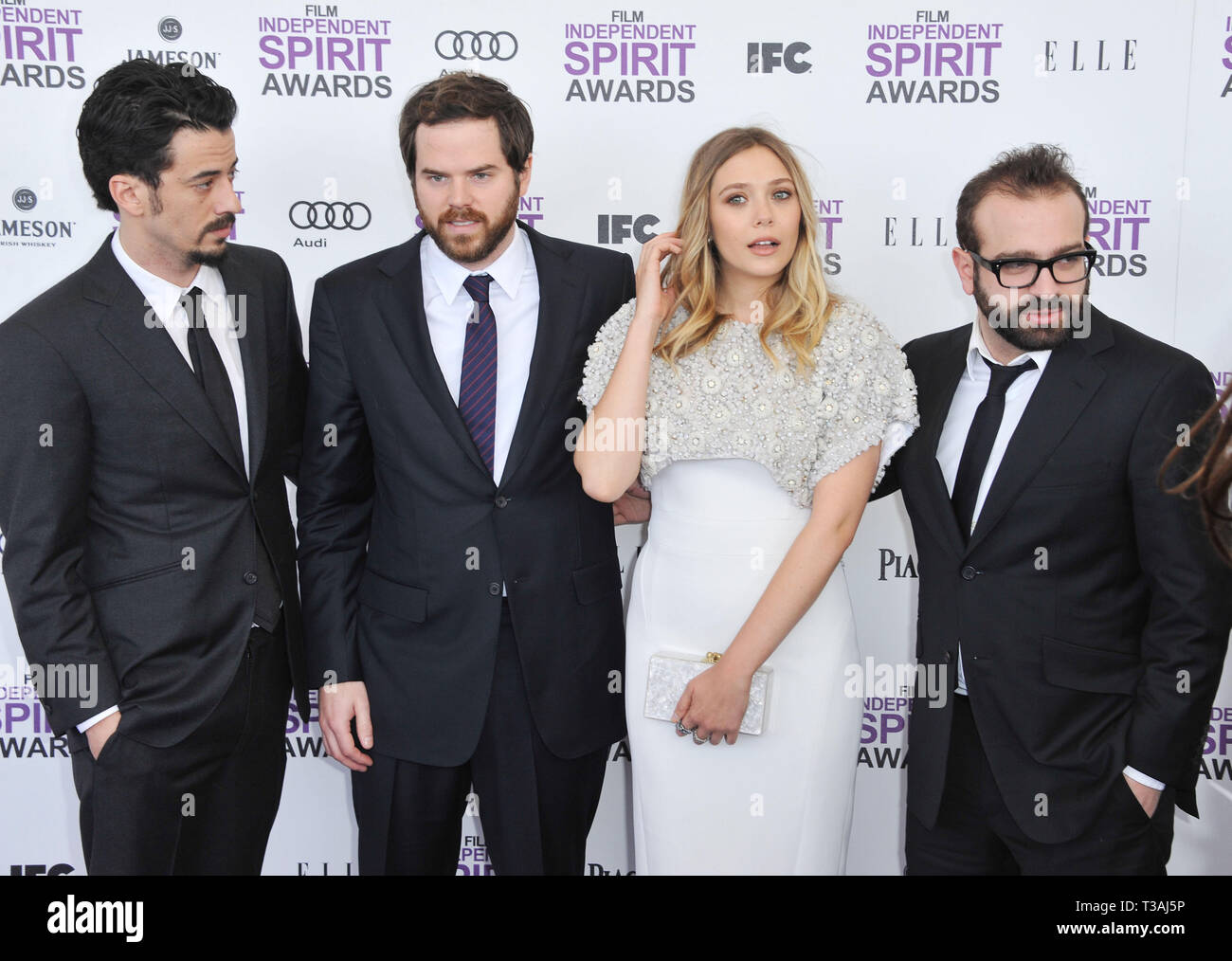 Elizabeth olsen cast event in hollywood life california hi-res stock ...