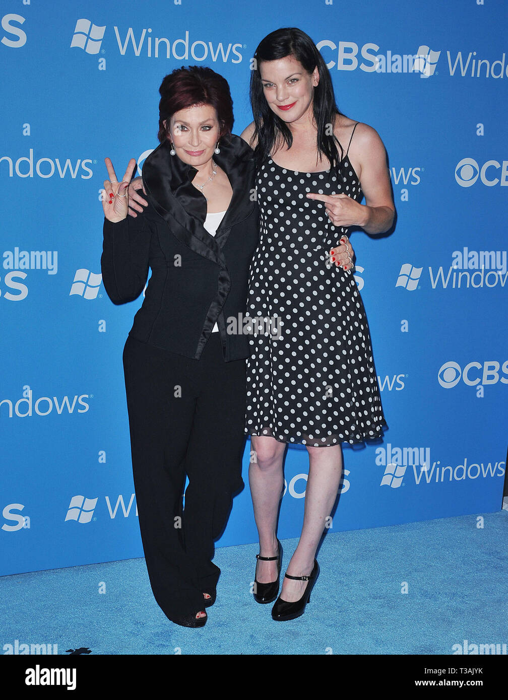 Pauley perrette event in hollywood life california hi-res stock ...
