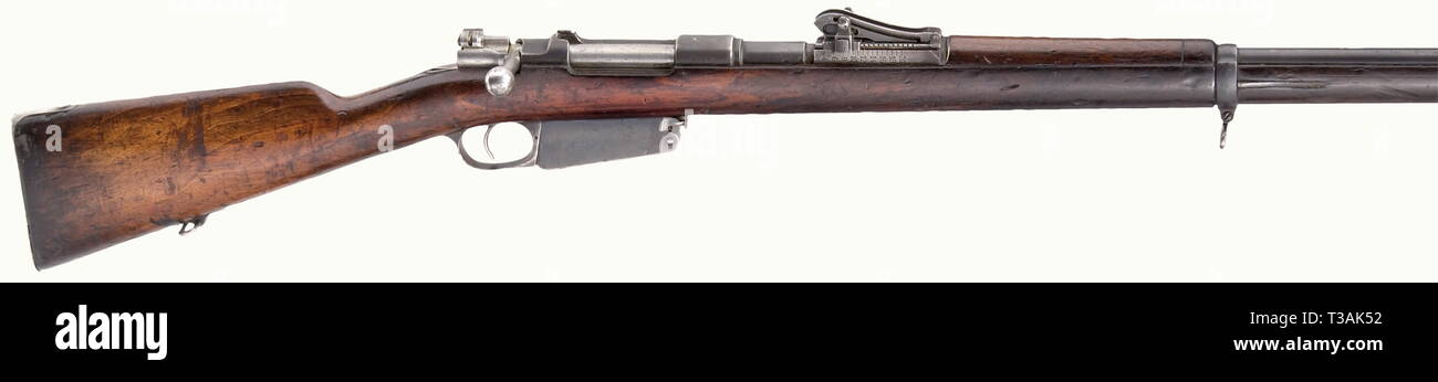 SERVICE WEAPONS, PERU, rifle model 1891, calibre 7,65 x 53, number ...