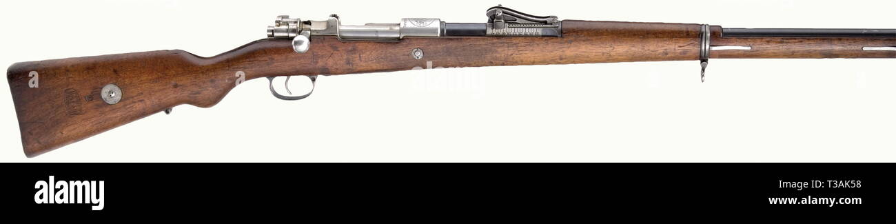 SERVICE WEAPONS, PERU, rifle Mauser model 1909, calibre 7,65 x 53 ...