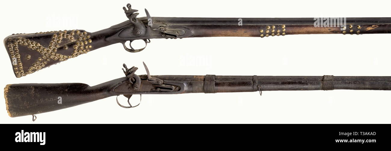 Vertical Musket Pointing From Colonial Times