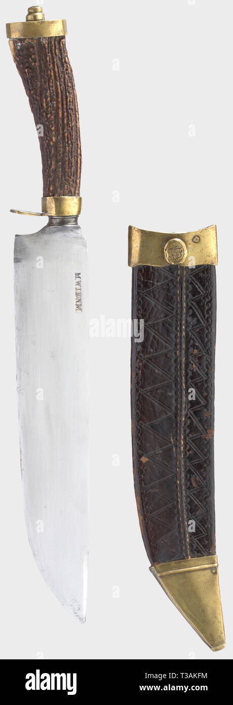 weapons, hunting dagger, 19th century, Additional-Rights-Clearance-Info ...