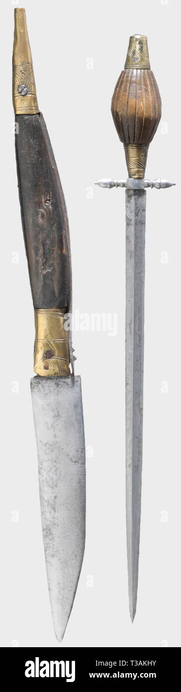 weapons, dagger, 17th century, 19th century, Additional-Rights ...