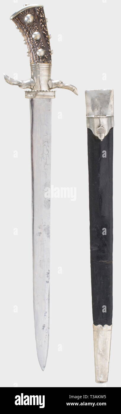 weapons, hunting dagger, 19th century, Additional-Rights-Clearance-Info ...