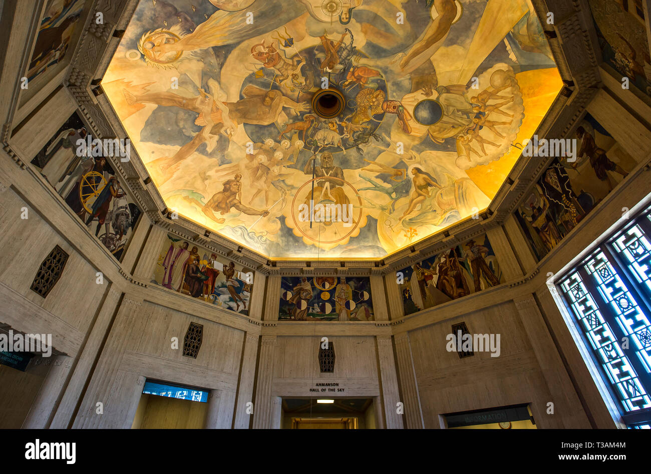 LOS ANGELES, CALIFORNIA - APRIL 12, 2015 : interiors and architectural ...