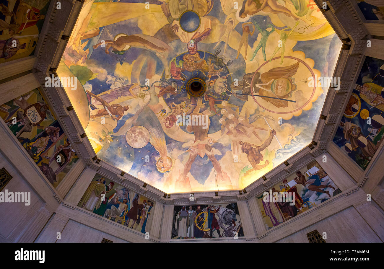 LOS ANGELES, CALIFORNIA - APRIL 12, 2015 : interiors and architectural ...
