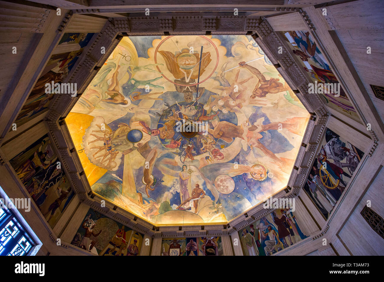 LOS ANGELES, CALIFORNIA - APRIL 12, 2015 : interiors and architectural ...