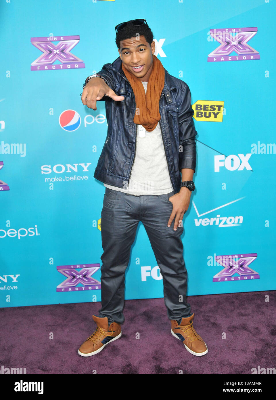 Arin Ray 140 the X-Factor Finalists Party at the SLS Hotel in Los ...
